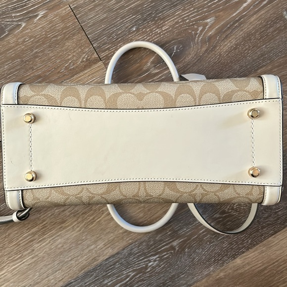 Coach | Bags | Coach Small Zoe Carryall In Signature Canvas | Poshmark